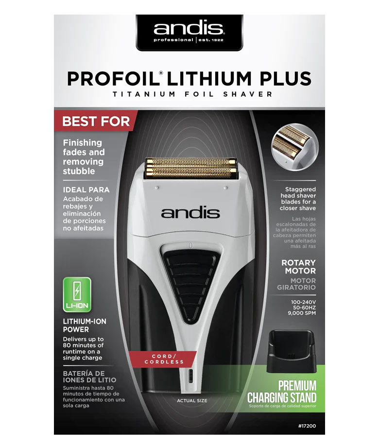 Andis Profoil Lithium Shaver Plus – Ventura Care Supplies